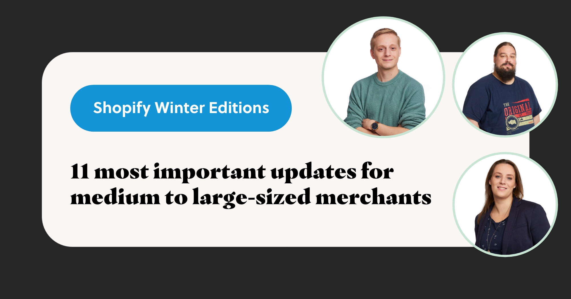 11 most important updates from Shopify Winter Editions 2024 for medium ...